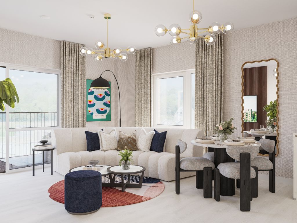 New home, 3 bed flat for sale in "Barton Apartments" at Harrow View ...