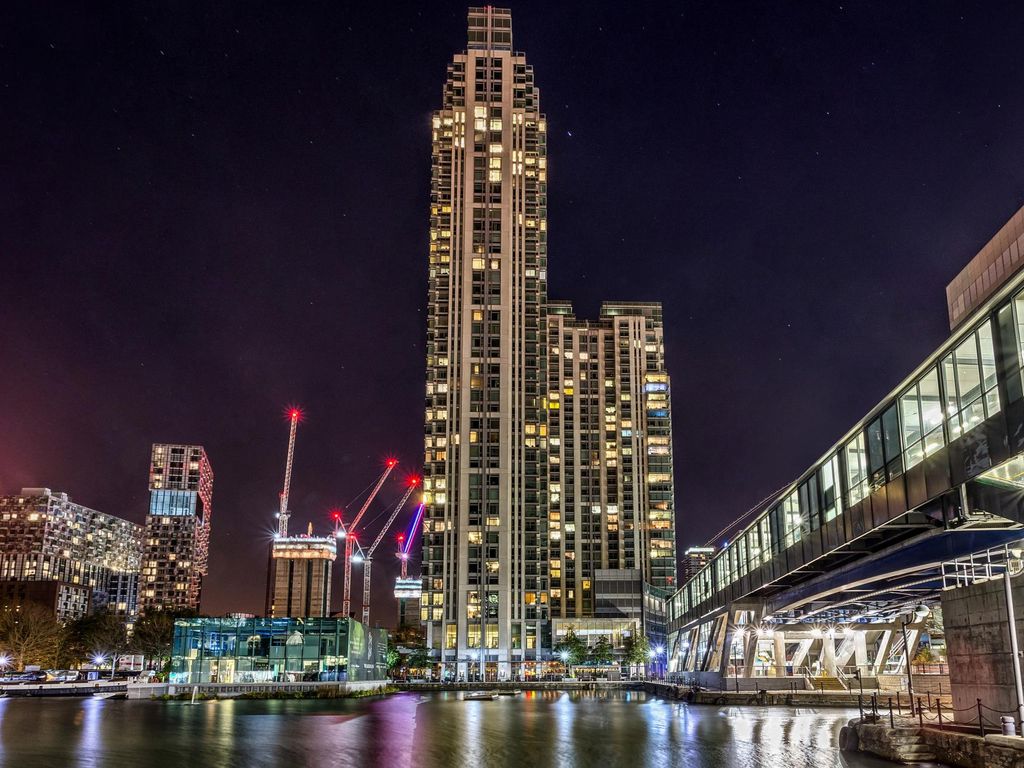 2 bed flat for sale in Pan Peninsula, West Tower, Canary Wharf E14, £ ...