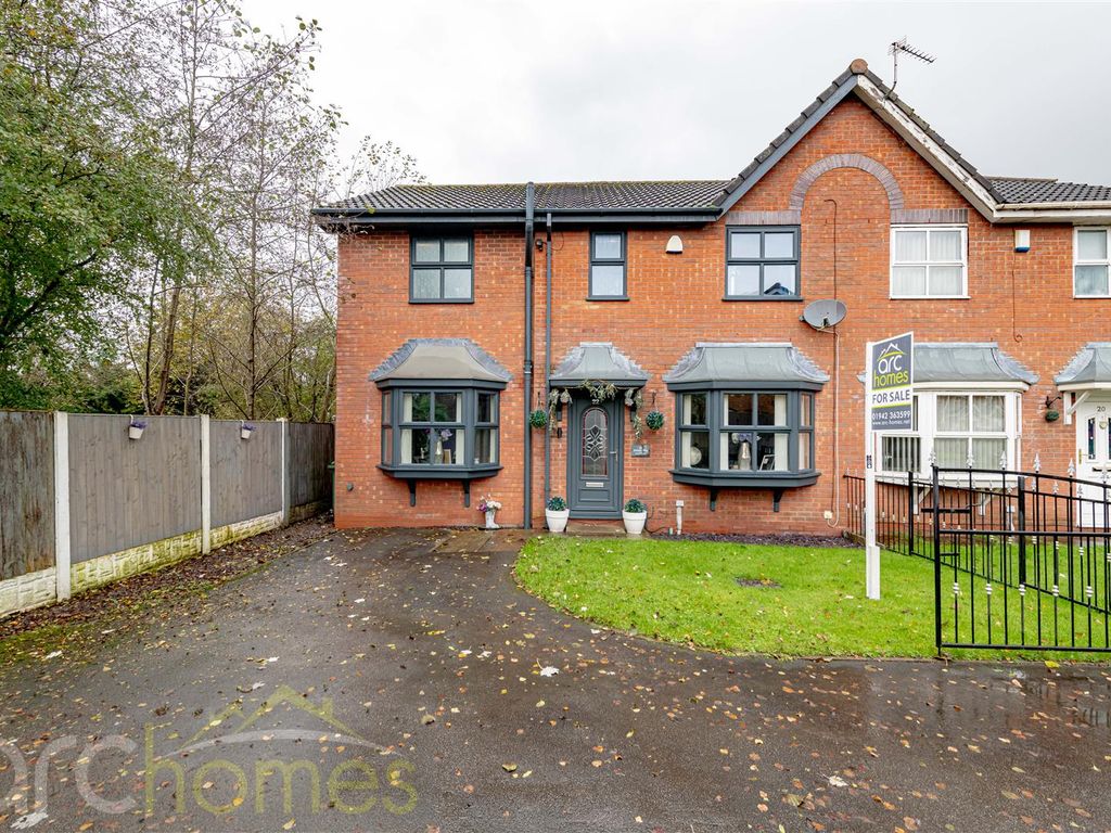 3 bed semi-detached house for sale in Jessica Way, Leigh WN7, £230,000 ...