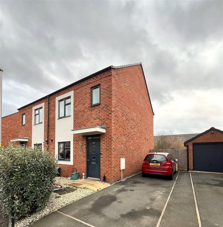 3 bed semi-detached house for sale in Western Heights Road, Meon Vale ...