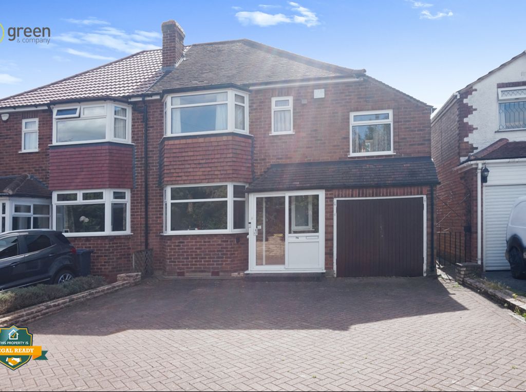 3 bed semi-detached house for sale in Walmley Ash Road, Walmley, Sutton ...
