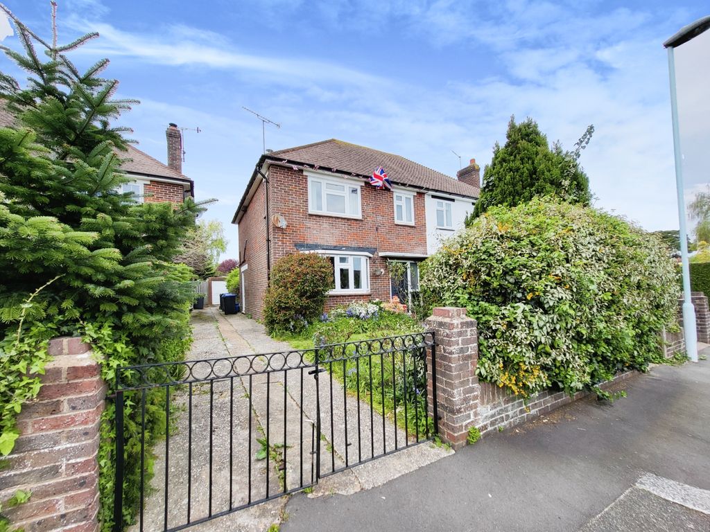 3 bed semi-detached house for sale in The Plantation, Worthing, West ...