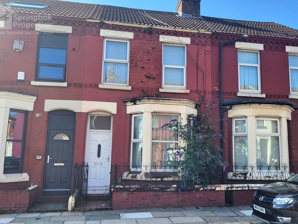 3 Bed Terraced House For Sale In Malvern Road Liverpool Merseyside L6