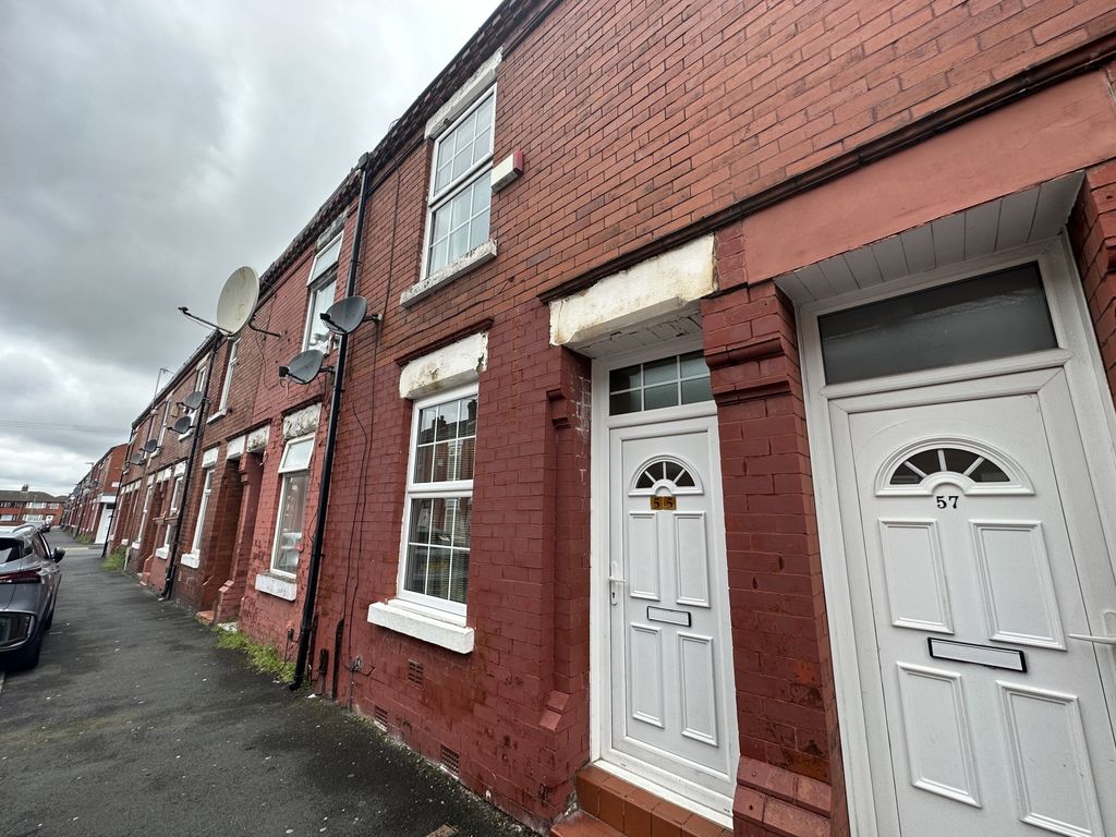 2 bed terraced house to rent in Rockhampton Street, Manchester M18, £ ...