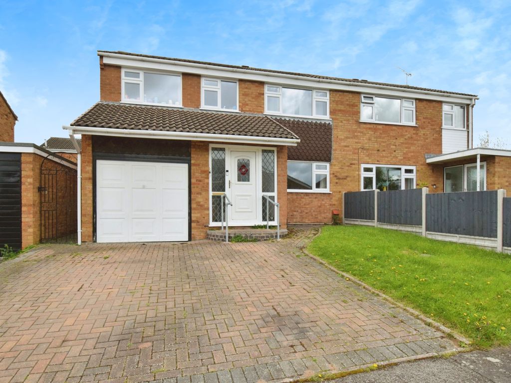 4 Bed Semi Detached House For Sale In Barnstaple Close Wigston