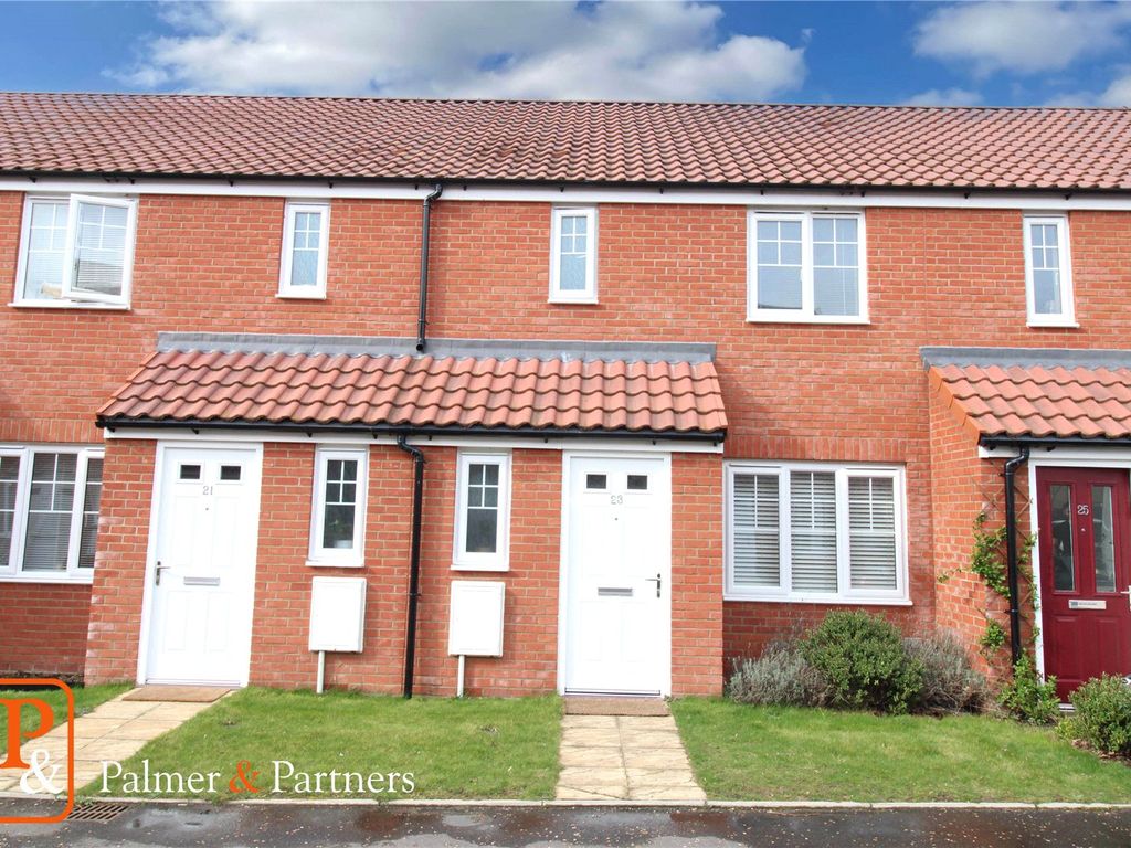3 bed terraced house for sale in Kerrison Road, Framlingham, Woodbridge ...