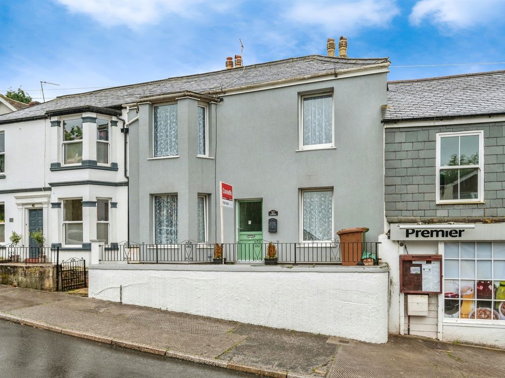 3 bed terraced house for sale in Fore Street, Tamerton Foliot, Plymouth ...