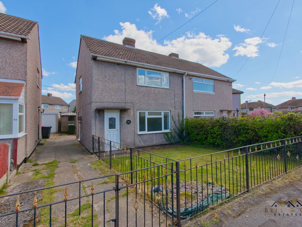 2 bed semi-detached house to rent in Zamor Crescent, Thurcroft ...