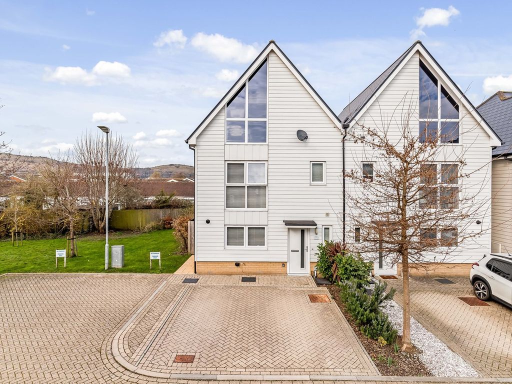 3 bed semi-detached house for sale in Trinity Drive, Folkestone CT19, £ ...