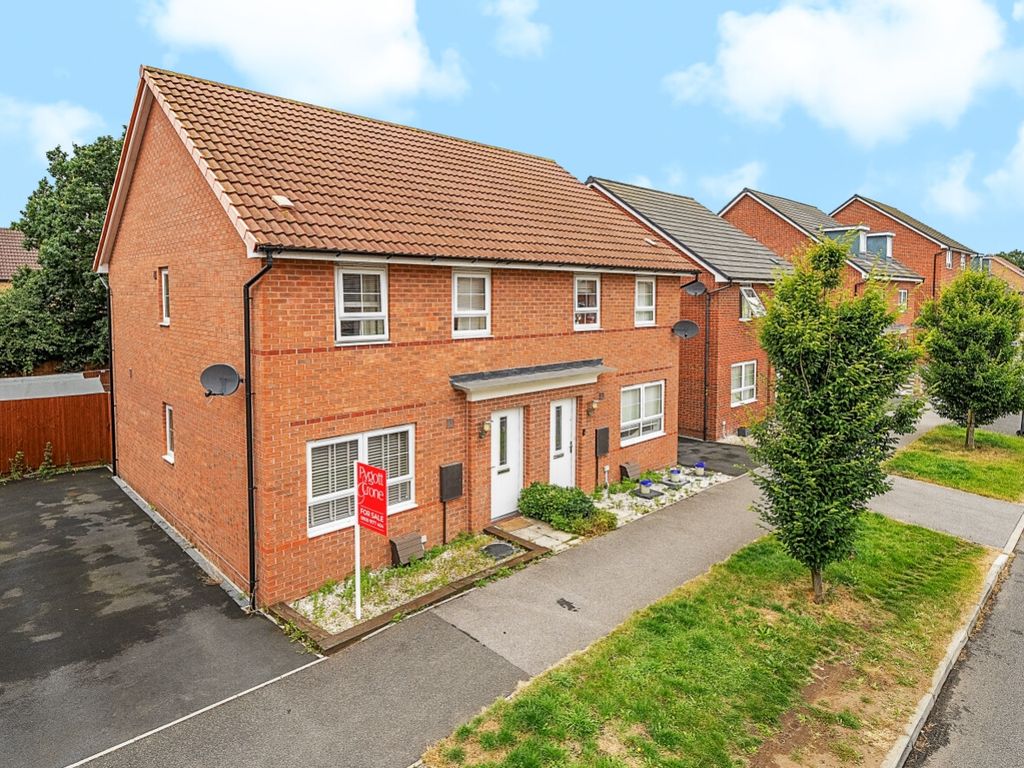 3 bed semi-detached house for sale in Brutus Court, North Hykeham, Lincoln, Lincolnshire LN6, £ ...