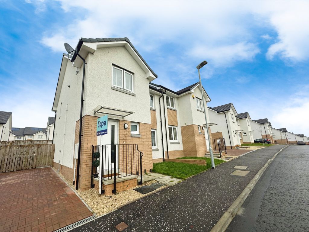 3 bed semi-detached house for sale in Stepford Road, Glasgow G33, £ ...