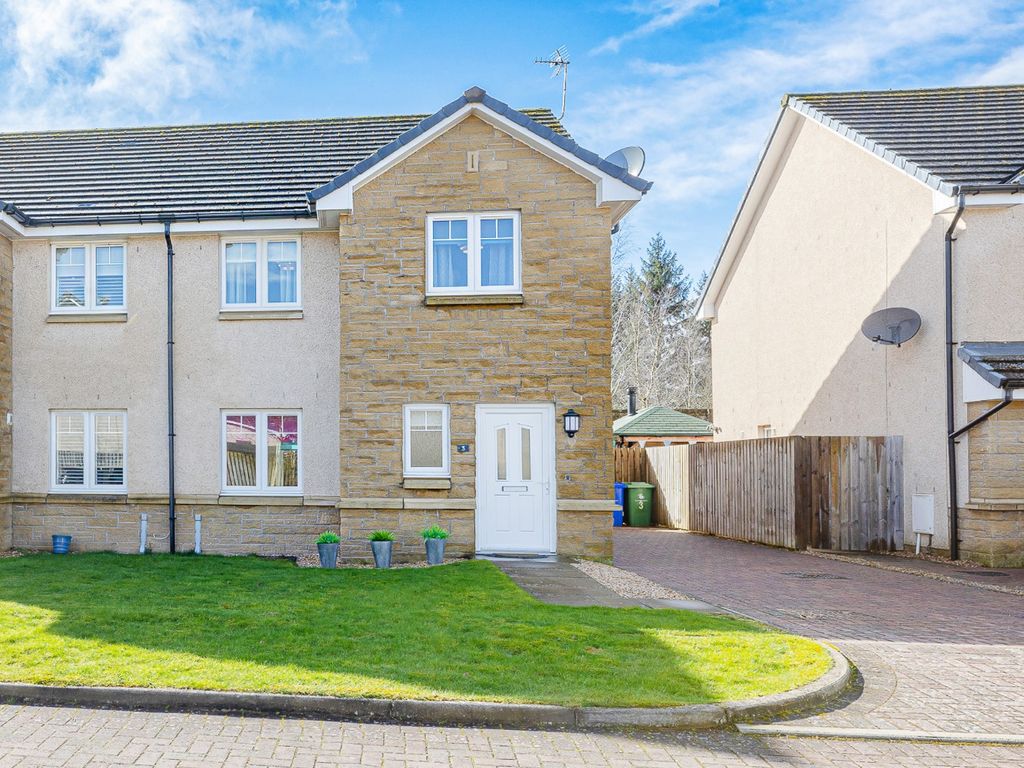 3 bed semi-detached house to rent in Glassingall Road, Dunblane ...