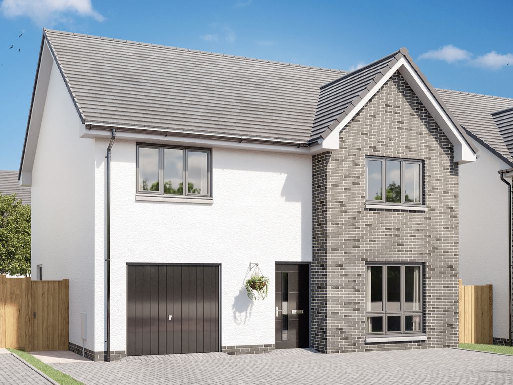 New home, 4 bed detached house for sale in Wellhall Road, Hamilton ML3 ...