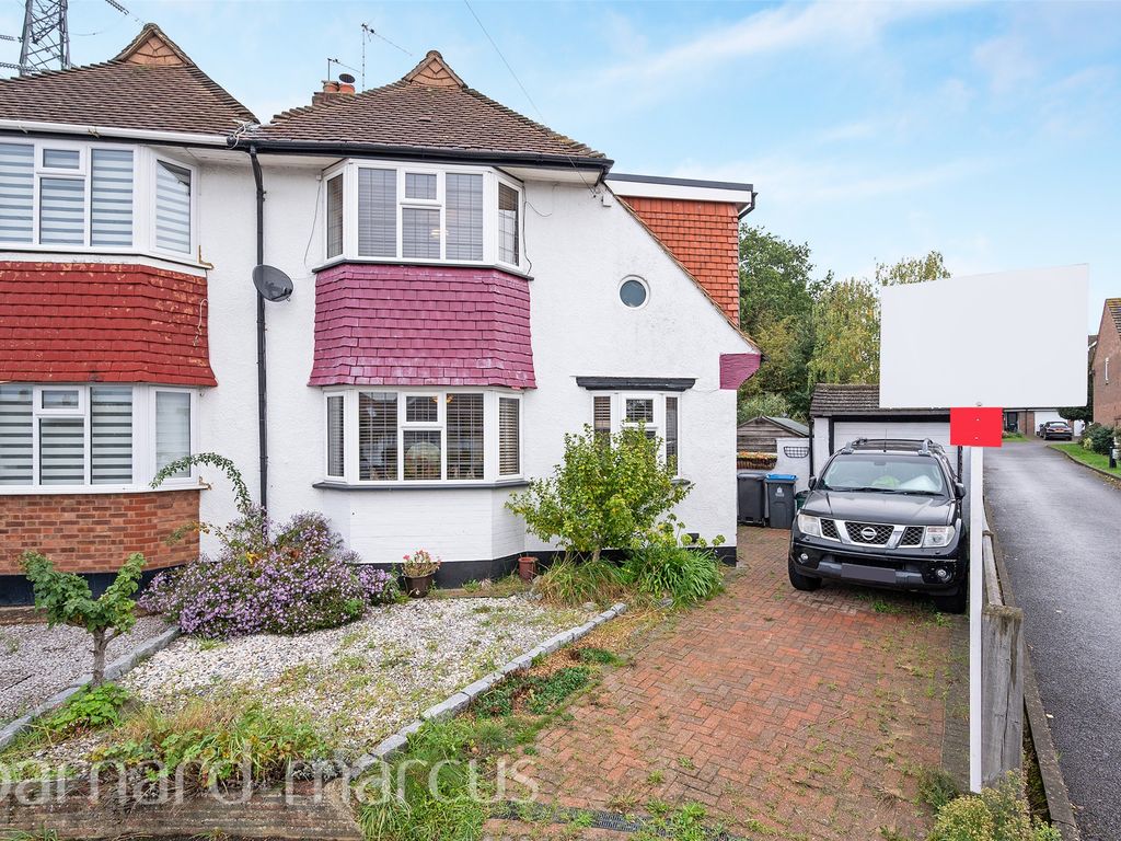 3 bed semi-detached house for sale in Burford Road, Worcester Park KT4, £650,000 - Zoopla