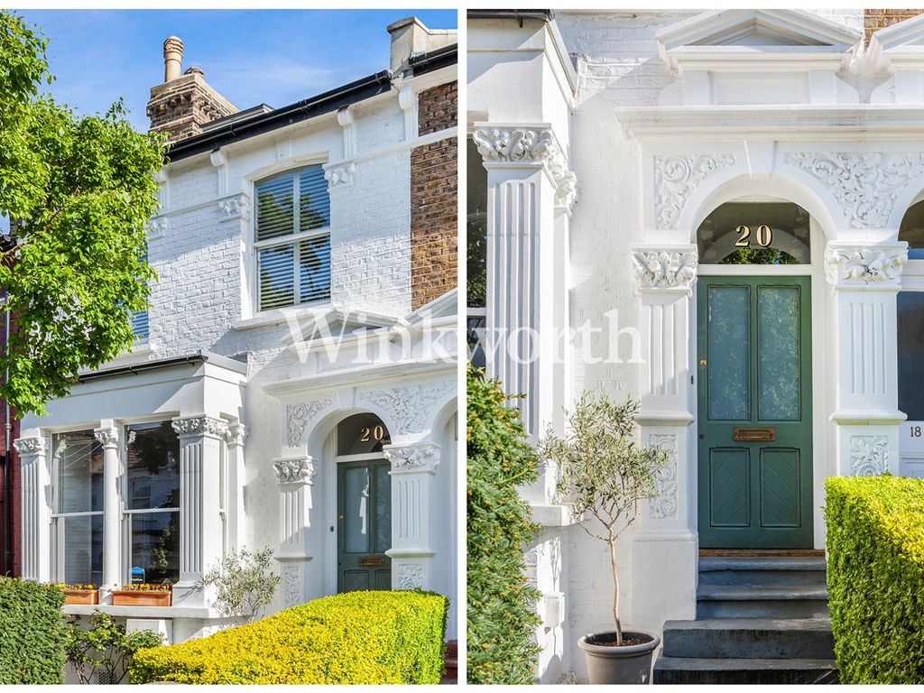 5 bed terraced house for sale in Lothair Road South, London N4, £ ...