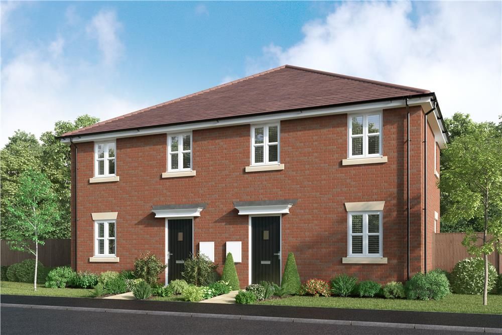 New home, 1 bed semi-detached house for sale in "Loxley" at Glasshouse ...