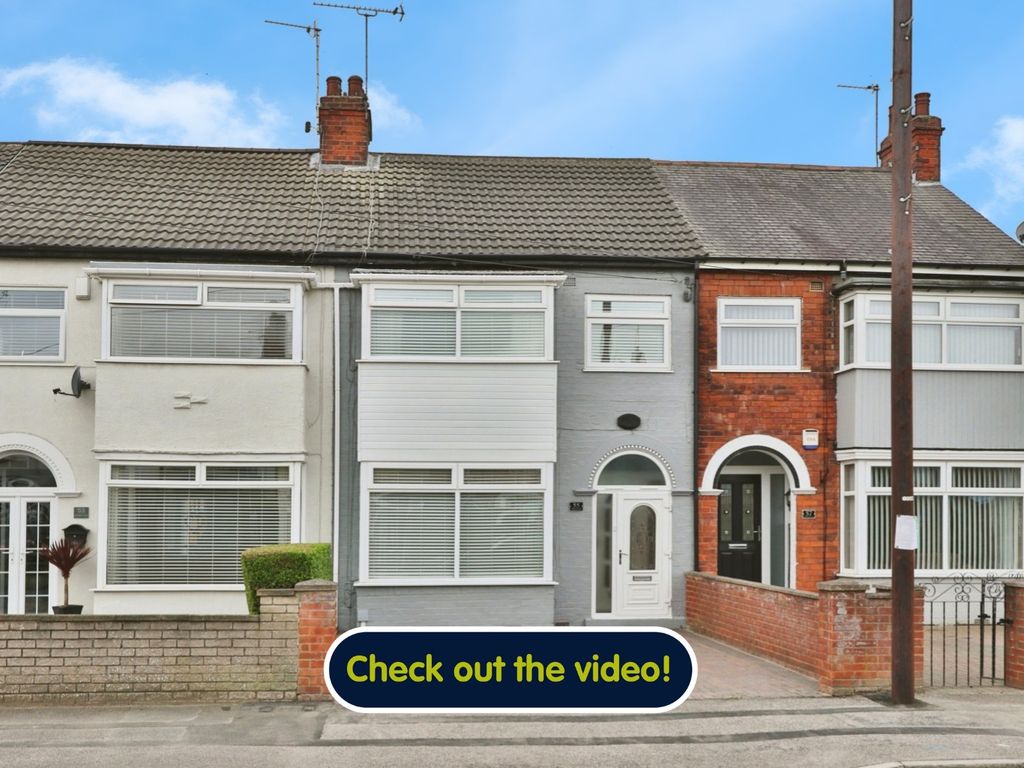 3 bed terraced house for sale in Springfield Road, Hull HU3, £175,000 ...