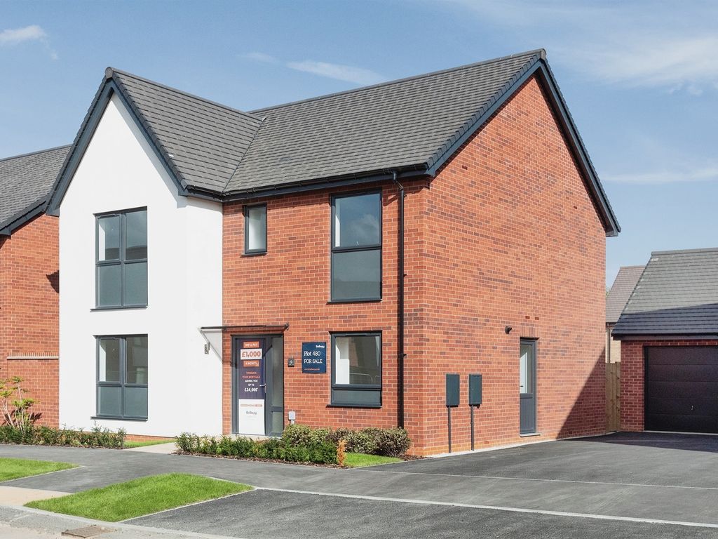 New home, 4 bed detached house for sale in Wavendon View, Caldecotte ...