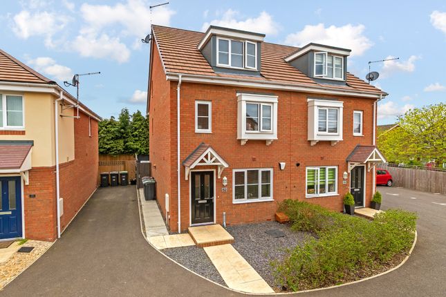 3 bed semi-detached house for sale in Verde Close, Stopsley, Luton LU2 ...