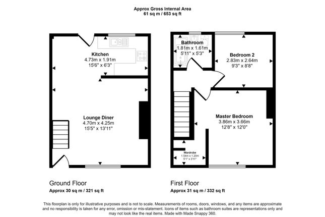 Ash Street, Langley Park, Durham DH7, 2 bedroom terraced house for sale ...