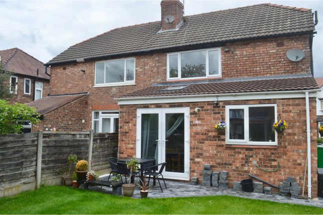 Burnside Drive, Manchester M19, 3 bedroom semi-detached house for sale ...