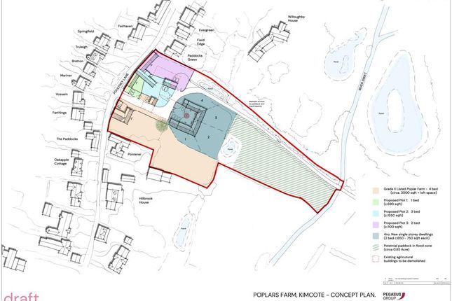 Poplars Farm, Poultney Lane, Kimcote, Lutterworth, Leicestershire LE17 ...