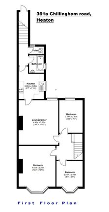 Chillingham Road, Heaton, Newcastle Upon Tyne NE6, 2 bedroom flat to ...