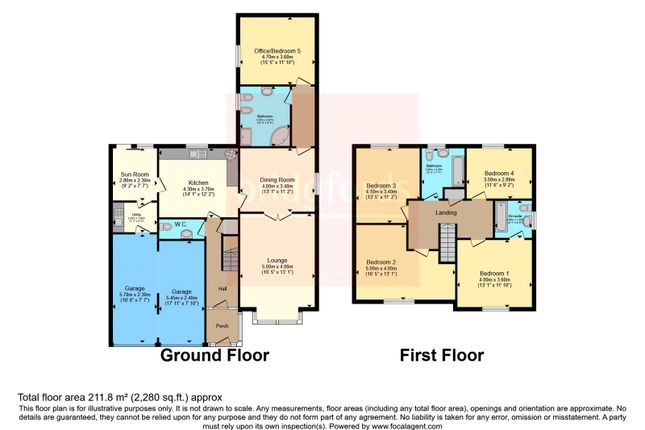 Cumbrian Way, Burnley, Lancashire BB12, 5 bedroom detached house for ...