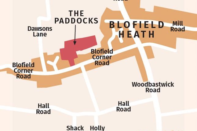 The Paddocks, Blofield Heath, Norfolk NR13, 3 bedroom bungalow for sale ...