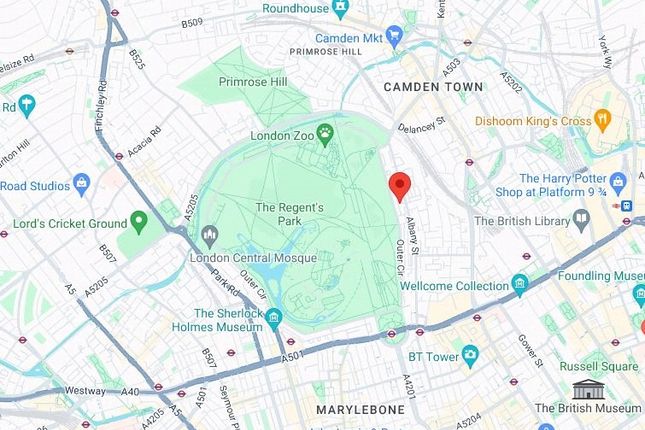 Cumberland Terrace, Regents Park, London NW1, 2 bedroom flat for sale ...