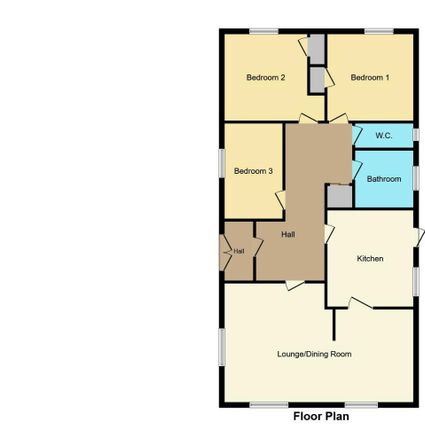 Slammanan Road, Limerigg FK1, 2 bedroom detached bungalow for sale ...