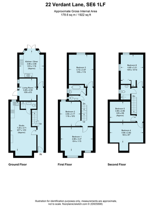 Verdant Lane, London SE6, 7 bedroom terraced house for sale - 67773437 ...