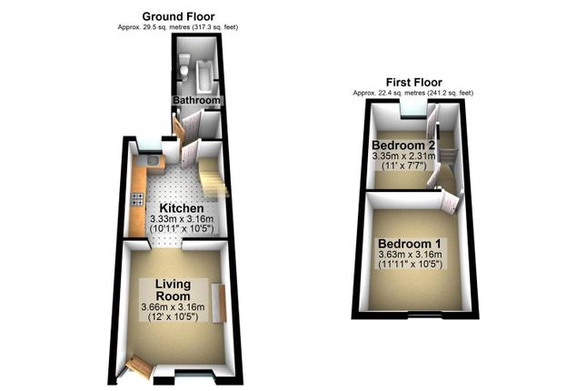 Ashville Street, The Groves, York YO31, 2 bedroom terraced house for ...