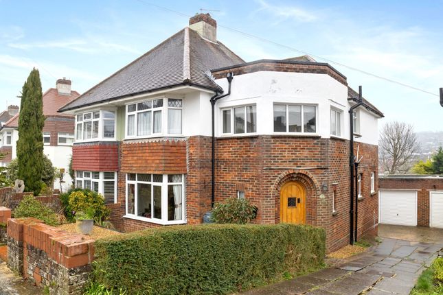 Overhill Drive, Brighton BN1, 3 bedroom semi-detached house for sale ...