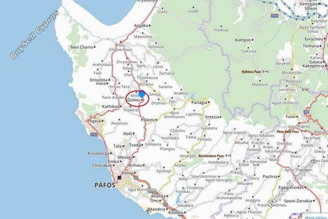 Properties for sale in Giolou, Paphos, Cyprus - Giolou, Paphos, Cyprus ...