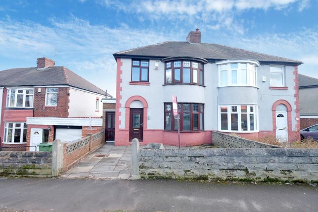 3 bed semi-detached house for sale in Corker Road, Gleadless, Sheffield ...