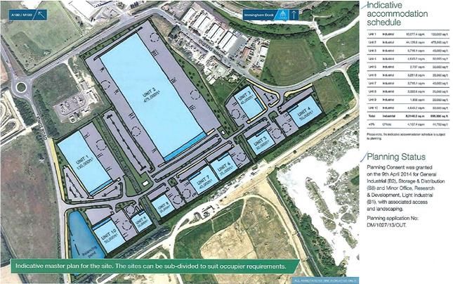 Land to let in Imm-Port, Kings Road, Immingham, North East Lincolnshire ...