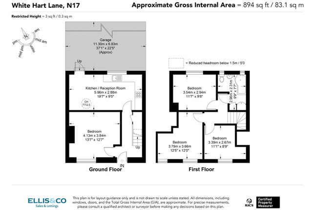 White Hart Lane, London N17, 3 bedroom terraced house for sale ...