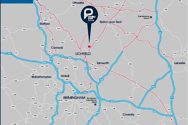 Warehouse to let in Unit Fp230, Fradley Park, Wood End Lane, Fradley ...