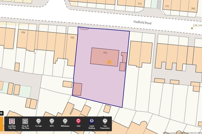 Hadfield Road, Hadfield, Glossop, Derbyshire SK13, 5 bedroom bungalow ...