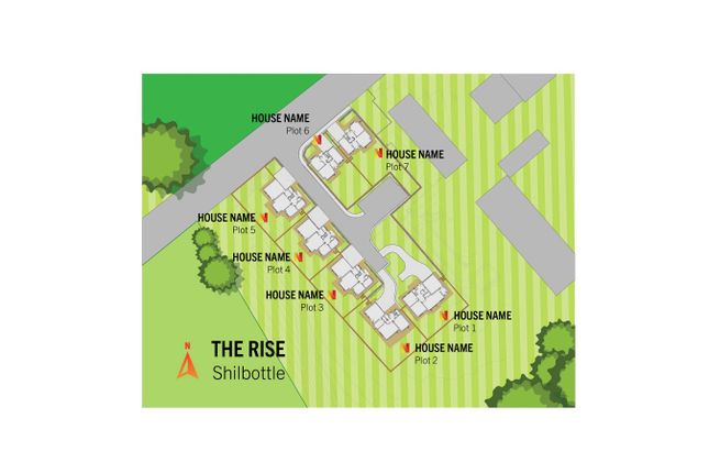 Plot 6, Town Foot Rise, Shilbottle, Northumberland NE66, 4 bedroom ...