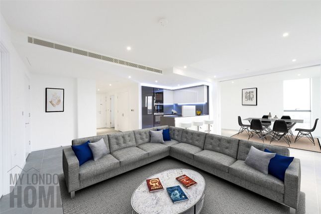 Dollar Bay Point, 3 Dollar Bay Place, Canary Wharf E14, 3 bedroom flat ...