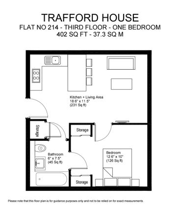 Flat 310, Trafford House, Cherrydown East, Basildon, Flat SS16, 1 ...