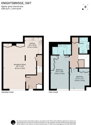 The Knightsbridge Apartments, Knightsbridge, London SW7, 2 bedroom flat ...