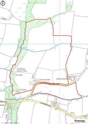 66.04 Acres - Rackenford, Tiverton, Devon EX16, 3 bedroom property for ...