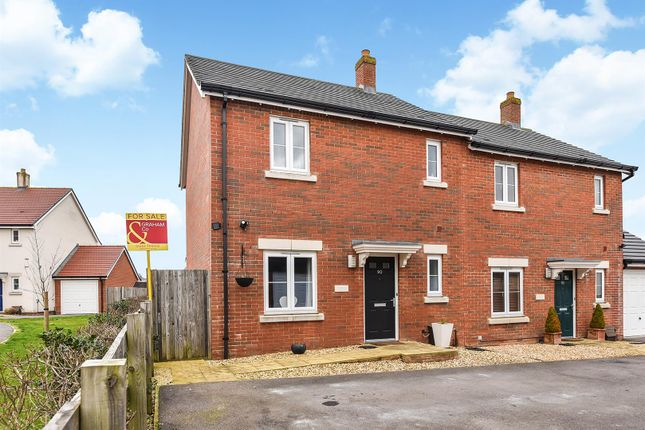 3 bed semi-detached house for sale in Quicksilver Way, Andover SP11 ...