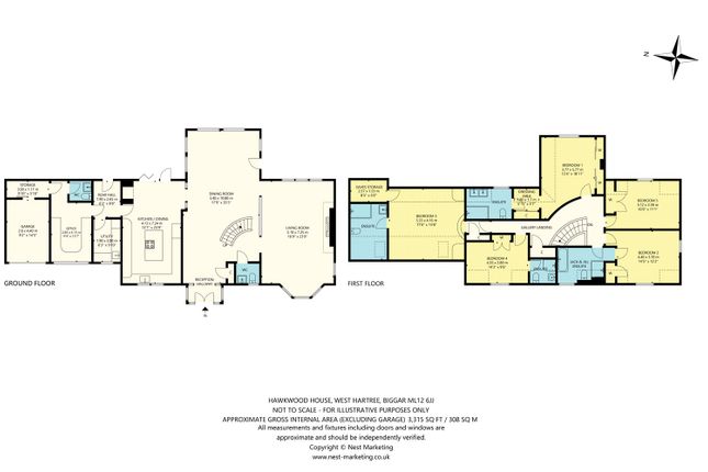 Hawkwood House, West Hartree, Biggar, Scottish Borders ML12, 5 bedroom ...