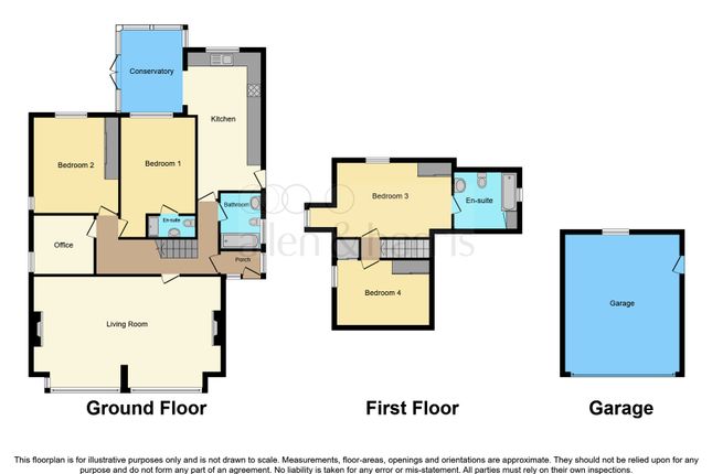 Henfield Road, Coalpit Heath, Bristol BS36, 4 bedroom detached bungalow ...