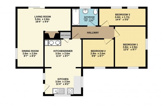 Llanbister Road, Llandrindod Wells LD1, 3 bedroom bungalow for sale ...