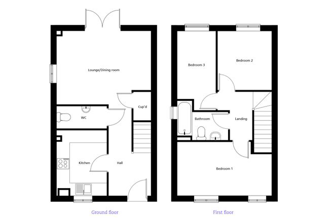 Harrier Way, Market Deeping PE6, 3 bedroom semi-detached house for sale ...